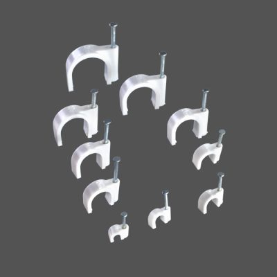 Buy Round Nail Cable Clip Kolkata - Novoflex